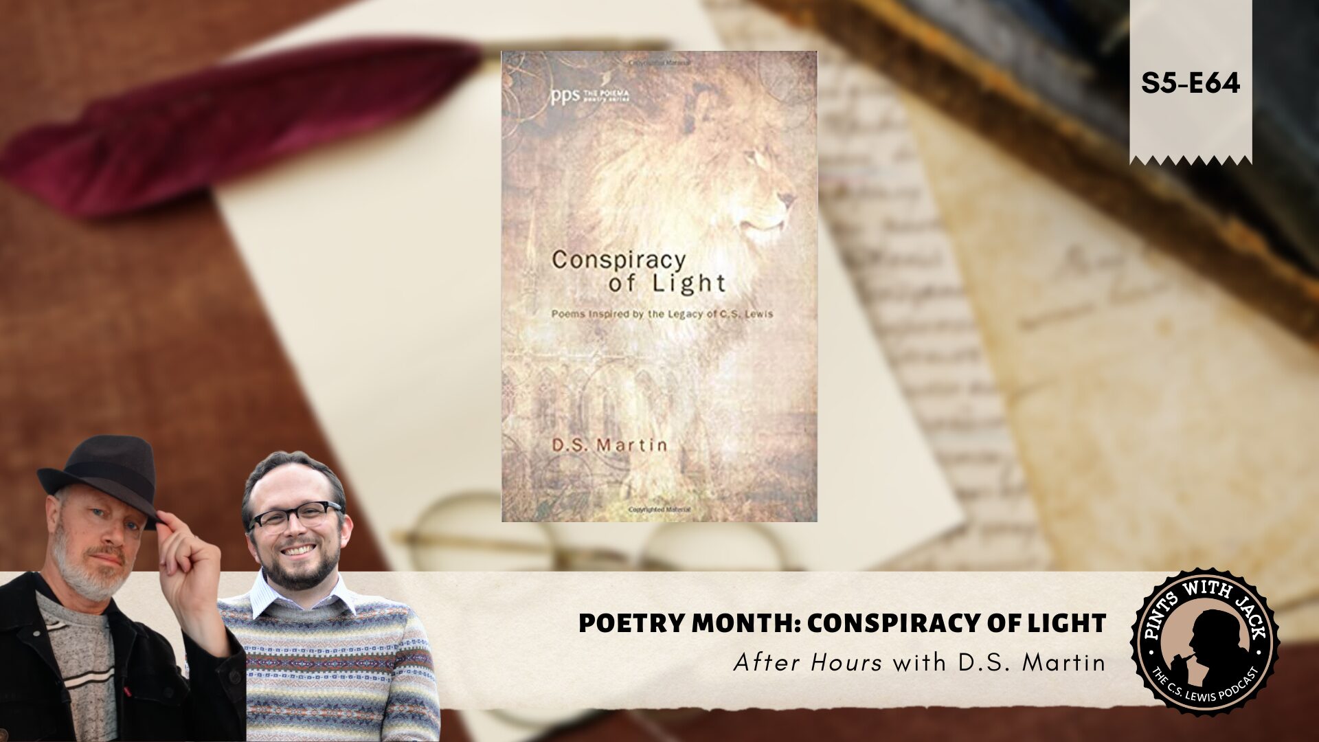 S5E64 – Poetry Month: “Conspiracy of Light”, After Hours with D.S ...